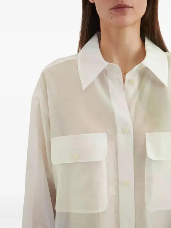 Marc O'polo Sheer Button-up Shirt