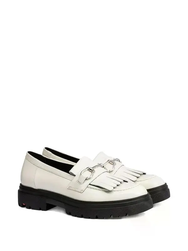 Lloyd Leather Fringed Loafers