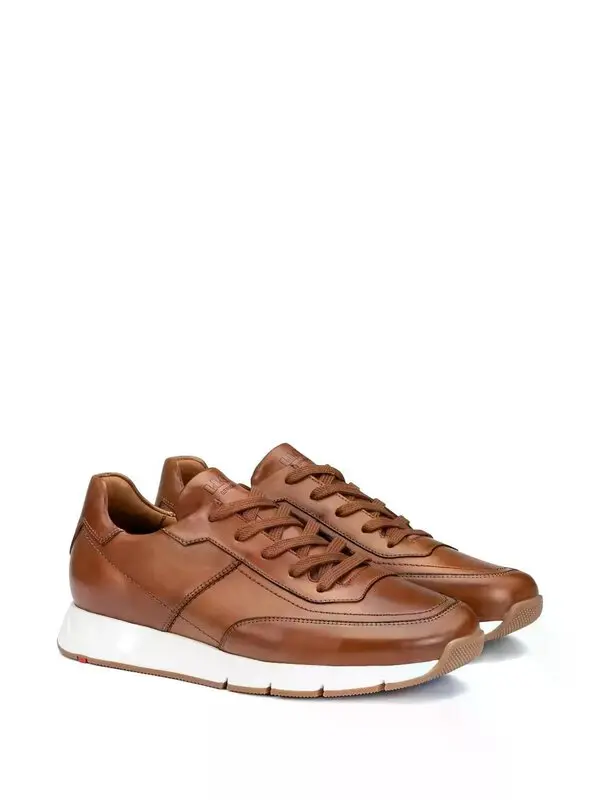 Lloyd Amsterdam Leather Sneakers - Brown