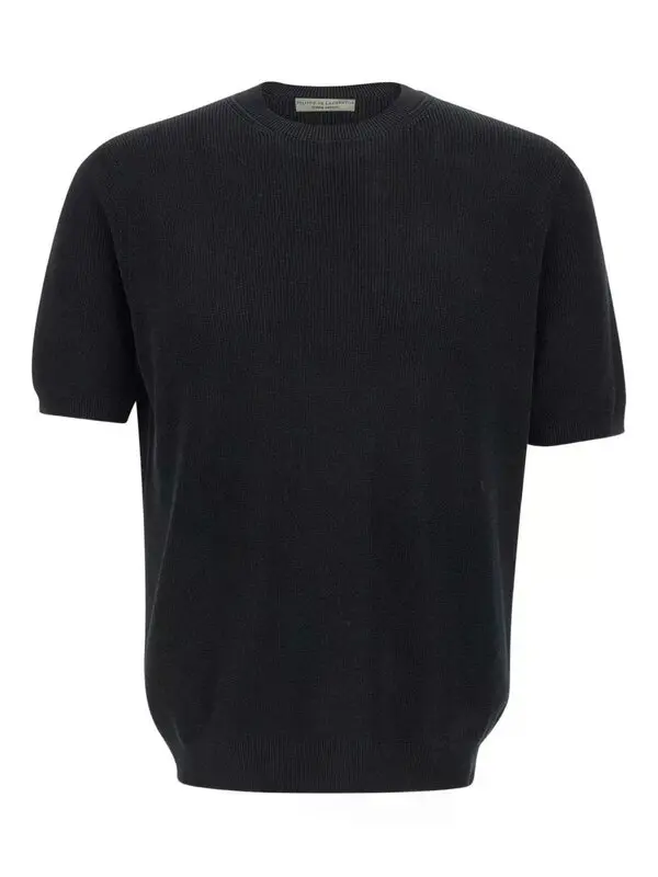 FILIPPO DE LAURENTIIS Ribbed Short-sleeve T-shirt