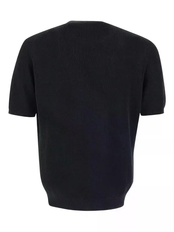 FILIPPO DE LAURENTIIS Ribbed Short-sleeve T-shirt