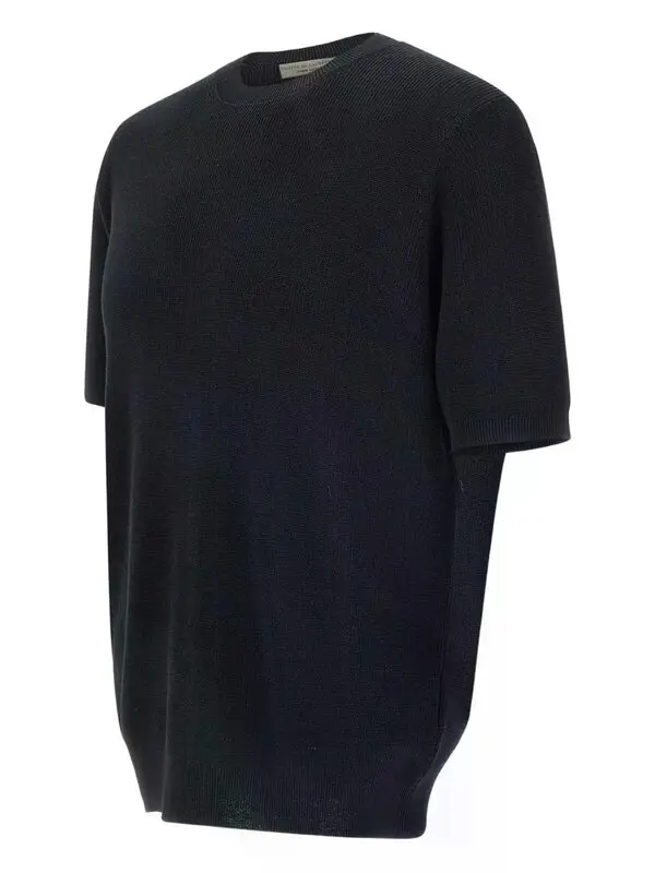 FILIPPO DE LAURENTIIS Ribbed Short-sleeve T-shirt