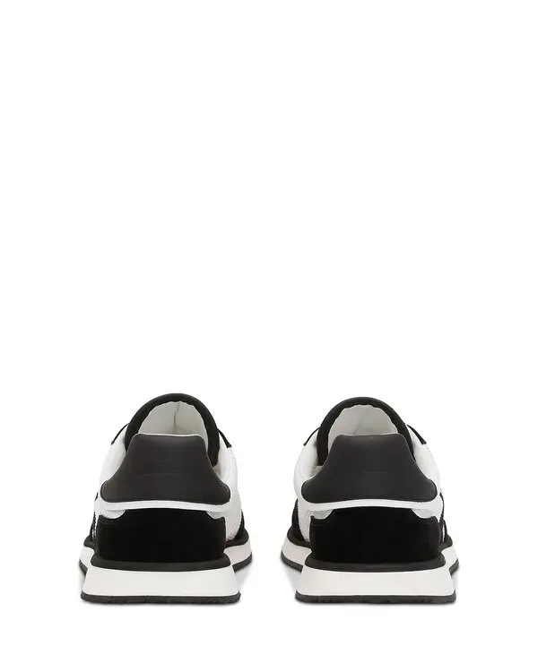 Dolce & Gabbana Lace-up Low-top Sneakers - Nero