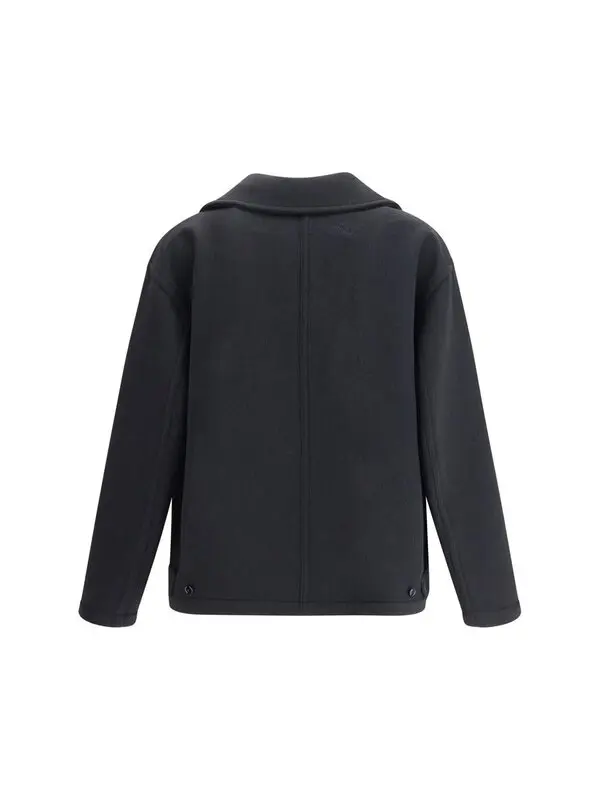 LEMAIRE Caban Coat - Black