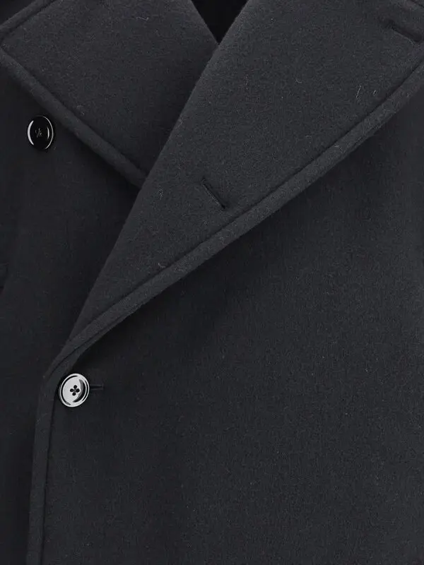 LEMAIRE Caban Coat - Black