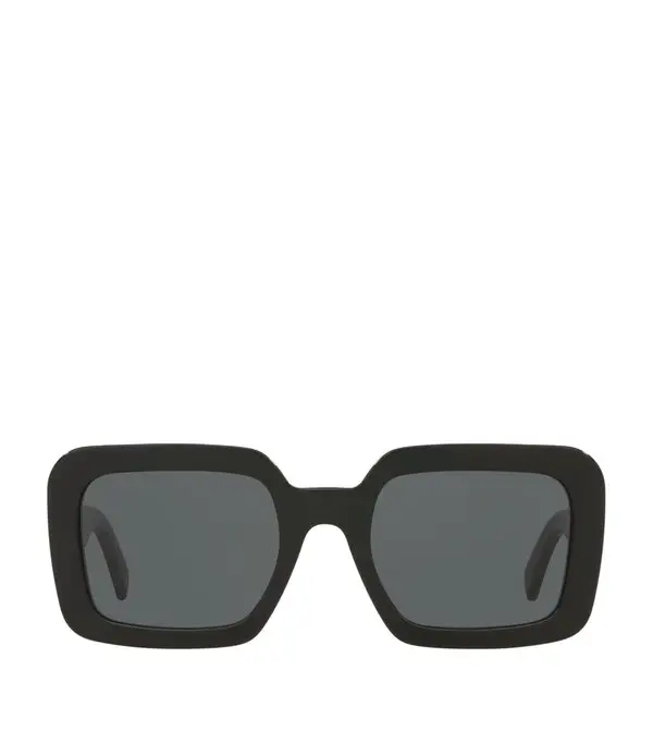 Celine Oversized Square Sunglasses - Black