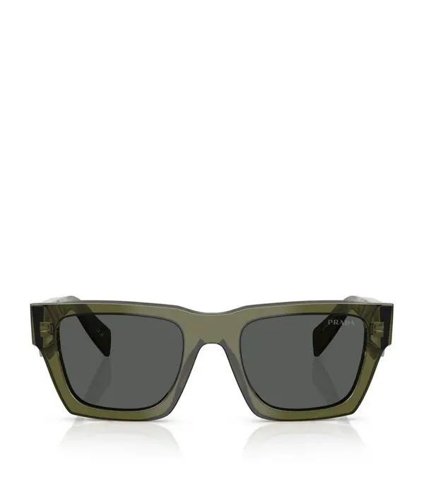 Prada Acetate Sunglasses Pr A06s - Green