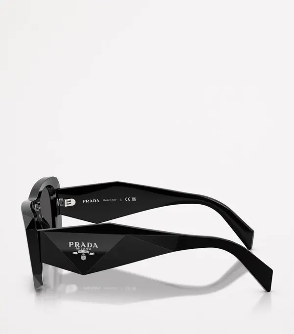 Prada Acetate Pr B18s Sunglasses - Black