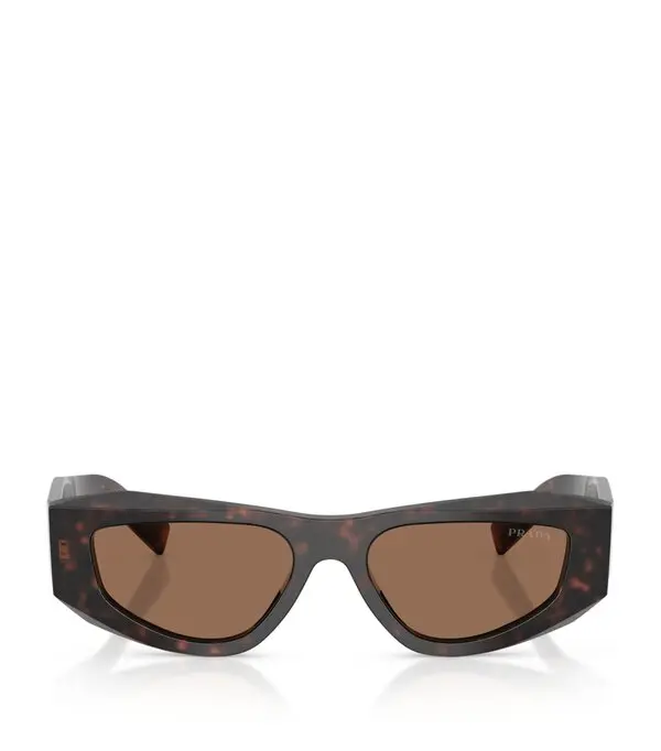 Prada Acetate Pr B19s Sunglasses - Brown