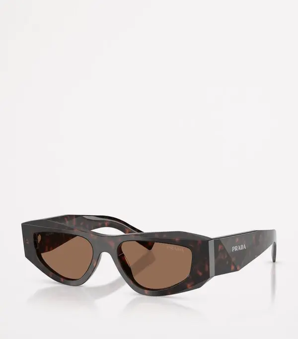 Prada Acetate Pr B19s Sunglasses - Brown