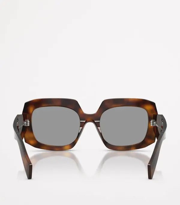 Prada Acetate Pr B23s Sunglasses - Brown