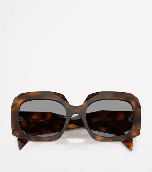 Prada Acetate Pr B23s Sunglasses - Brown