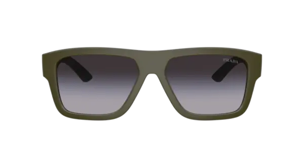 Prada Rectangle Eyeglasses - Green Military Matte