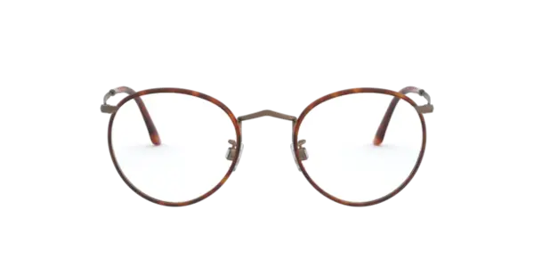 Prada Rectangle Eyeglasses - Havana Brushed Bronze
