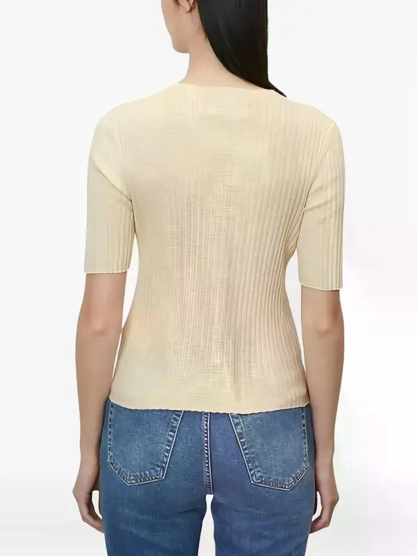 Marc O'polo Ribbed Short-sleeve T-shirt