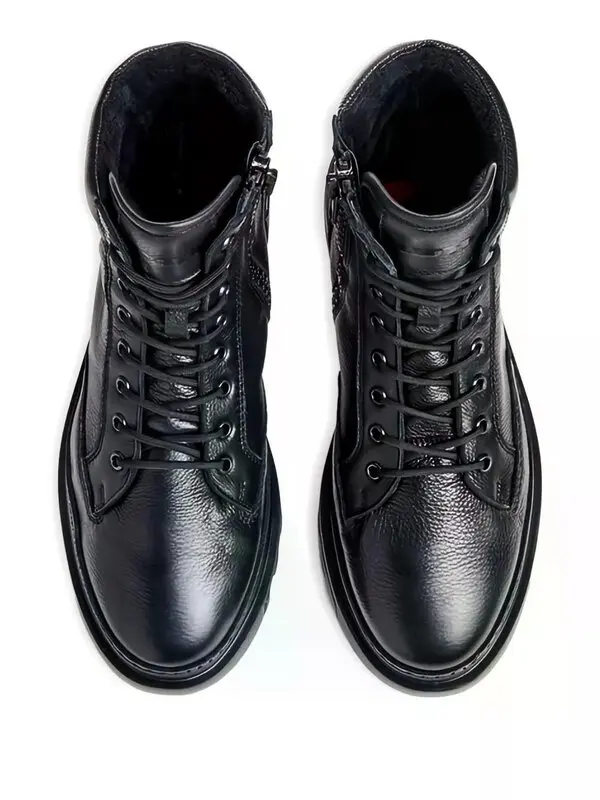 Lloyd Lace-up Biker Boots
