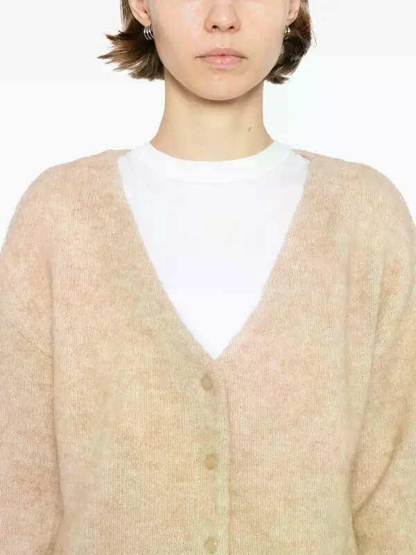 TO B. BY AGNÈS B. V-neck Button Cardigan