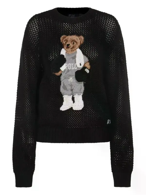 Polo Ralph Lauren Polo Bear Knitted Sweater - Black