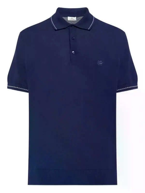Etro Polo Shirt With Contrast Collar