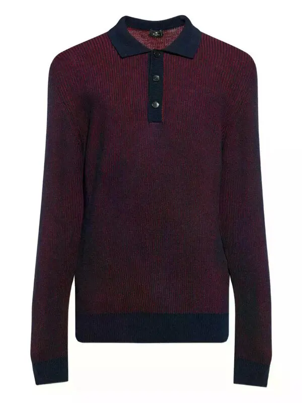 Etro Wool Polo Shirt