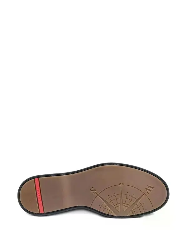 Lloyd Hutching Suede Slip-on Loafers