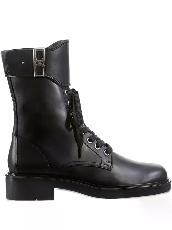 HOGL Nick Lace-up Leather Combat Boots