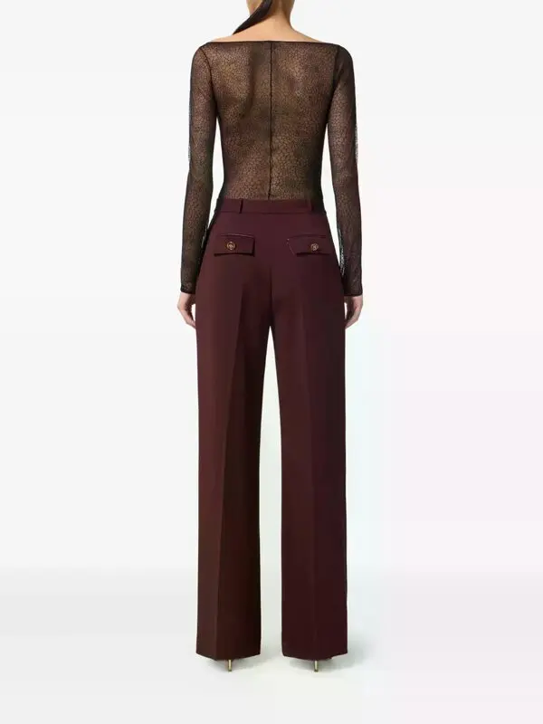 Elisabetta Franchi Tailored High-waist Trousers