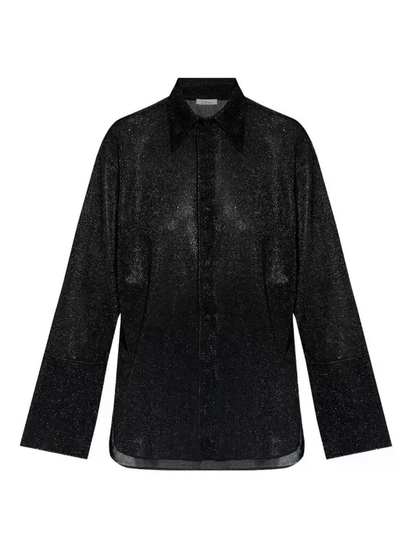 Oseree Sparkling Button-up Shirt