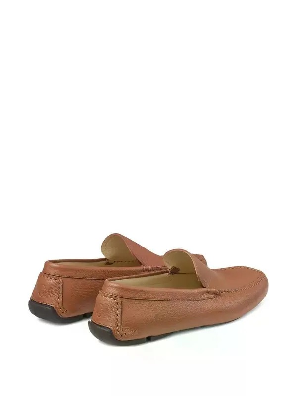 JIMMY CHOO Stanly Driver Loafers - Brown