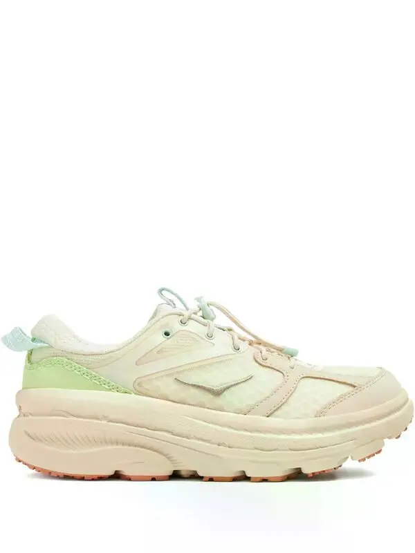 HOKA® Bondi B 3ls Panelled Sneakers - Neutrals