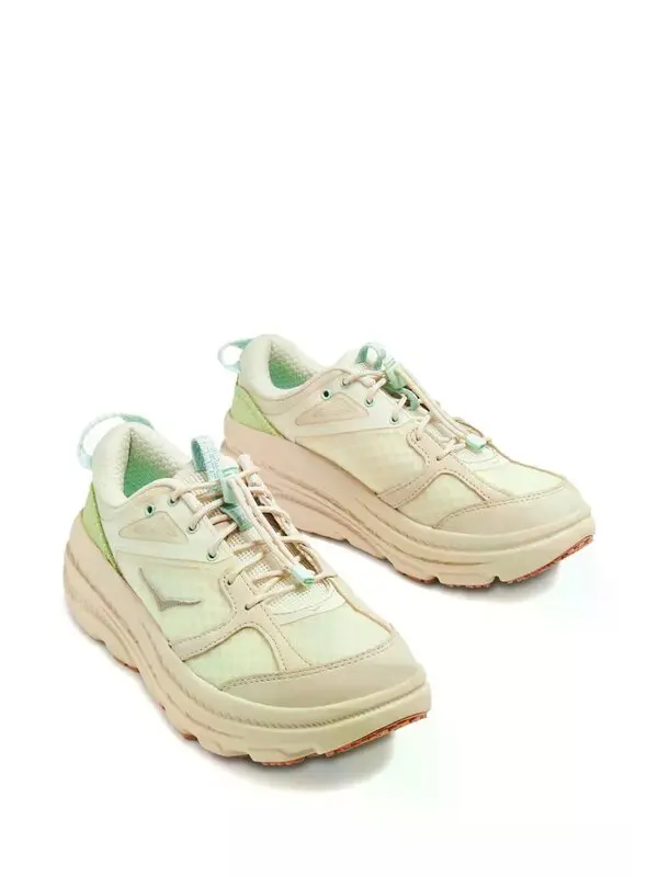 HOKA® Bondi B 3ls Panelled Sneakers - Neutrals