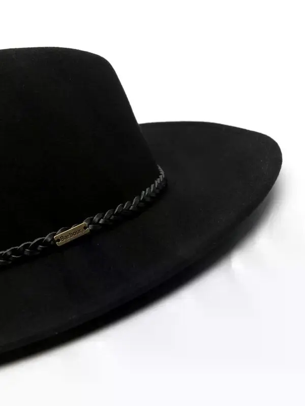 Barbour Braided-strap Wool Hat