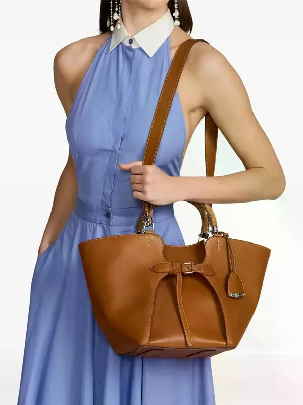Ralph Lauren Tote Bag With Removable Pouch - Brown
