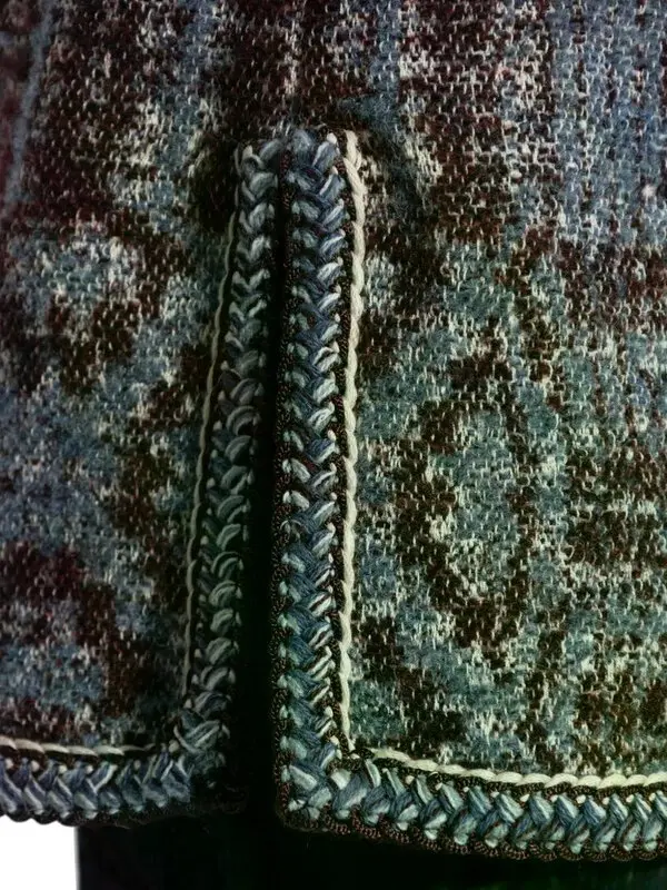 Etro Patterned Jacquard Gilet