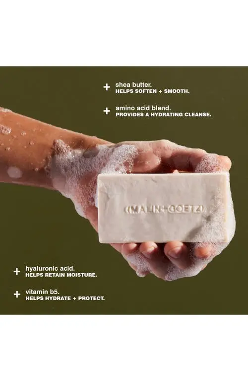 MALIN+GOETZ Vitamin B5 Hydrating Bar In Dark Rum