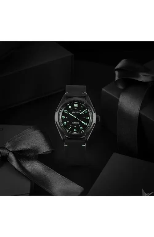 VINCERO The Scout Titanium Automatic Strap Watch