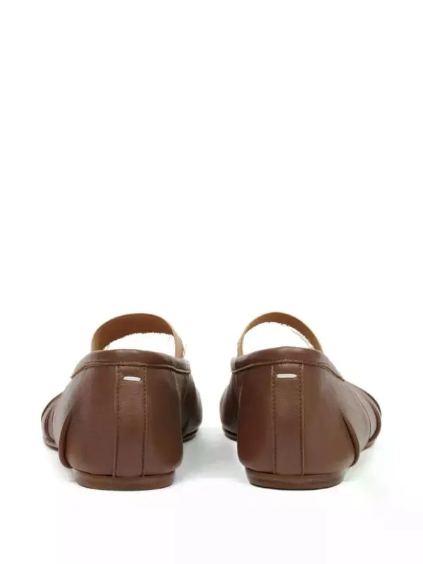 MAISON MARGIELA Tabi Ballet Flats - Brown