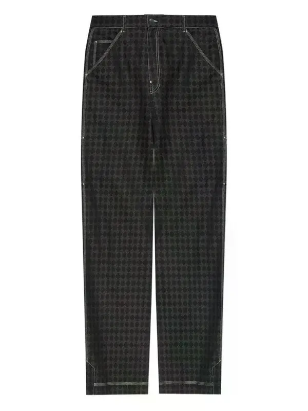 Amiri Checked Jacquard Trousers