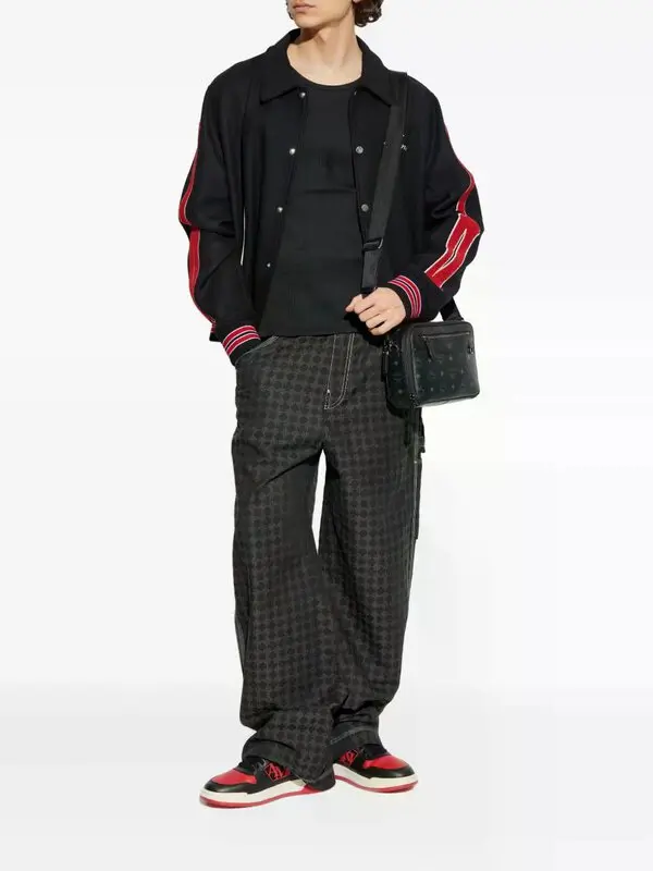 Amiri Checked Jacquard Trousers