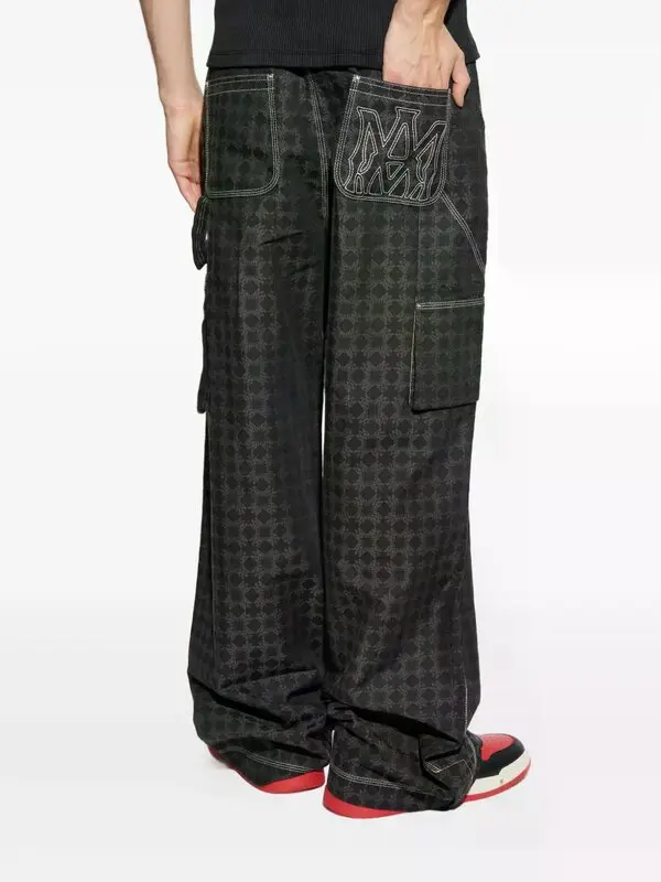 Amiri Checked Jacquard Trousers