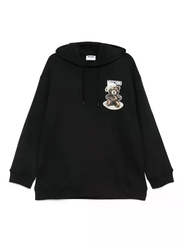 Moschino Teddy Bear Hoodie - Black