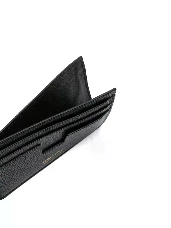 TOM FORD Logo-print Grained-leather Cardholder