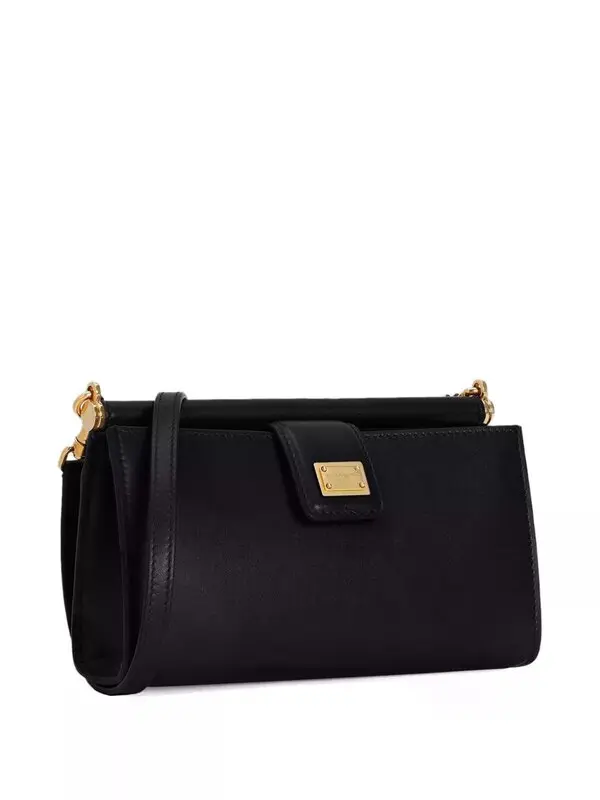 Dolce & Gabbana Leather Shoulder Bag - Black