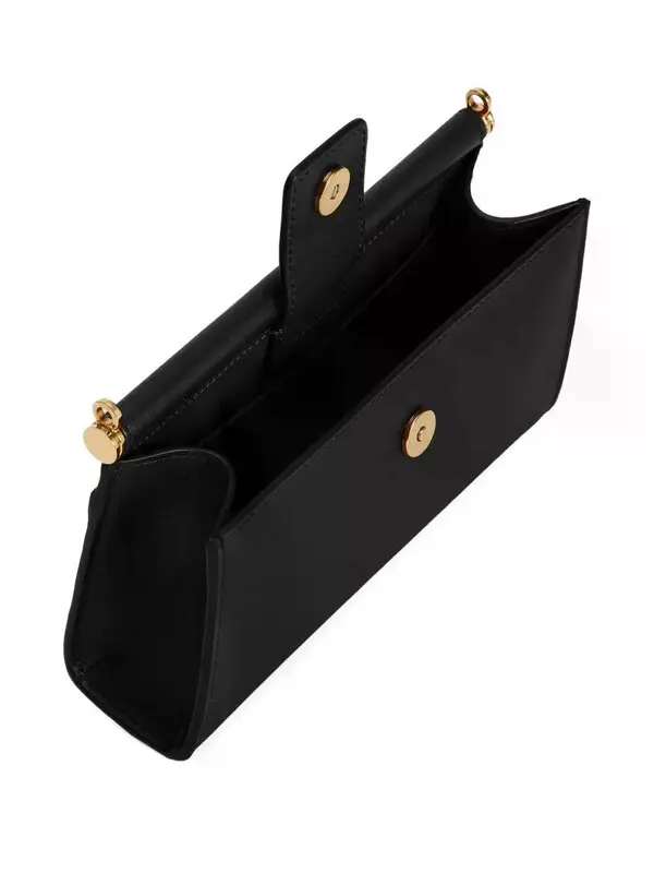 Dolce & Gabbana Leather Shoulder Bag - Black