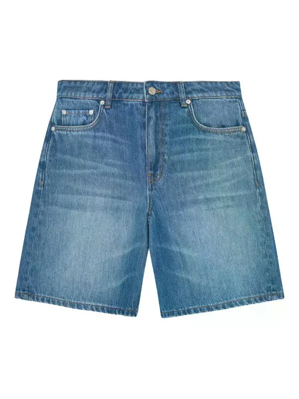 GANNI Denim Shorts - Blue