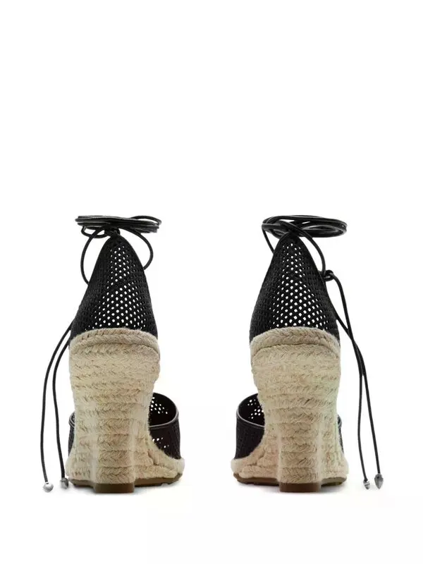 Burberry Mesh Plunge Espadrilles