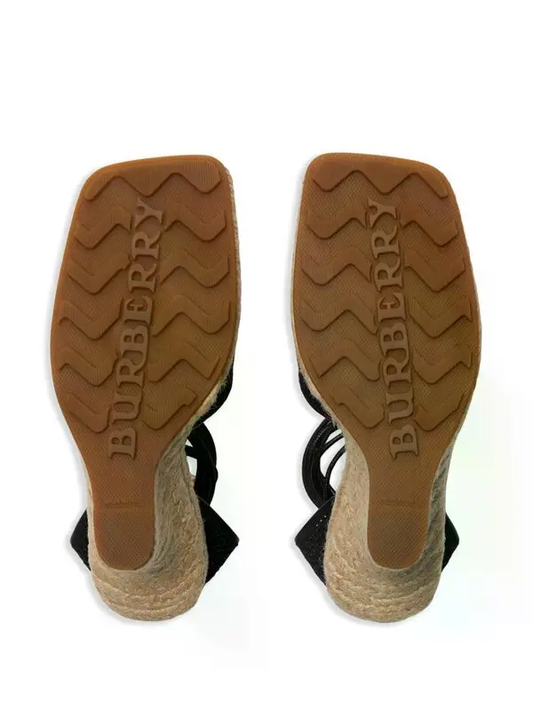 Burberry Mesh Plunge Espadrilles
