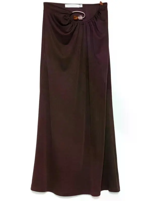 Christopher Esber Spiral Crystal Maxi Skirt