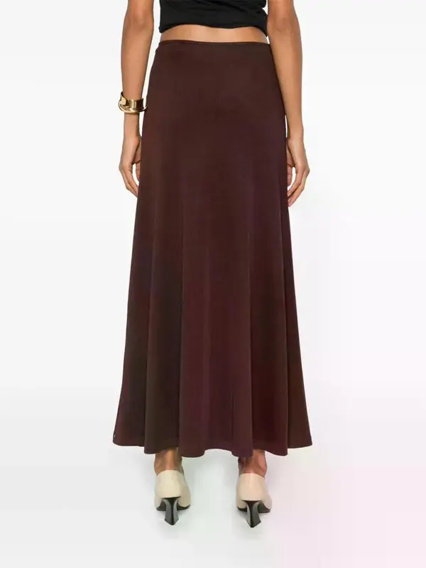 Christopher Esber Spiral Crystal Maxi Skirt