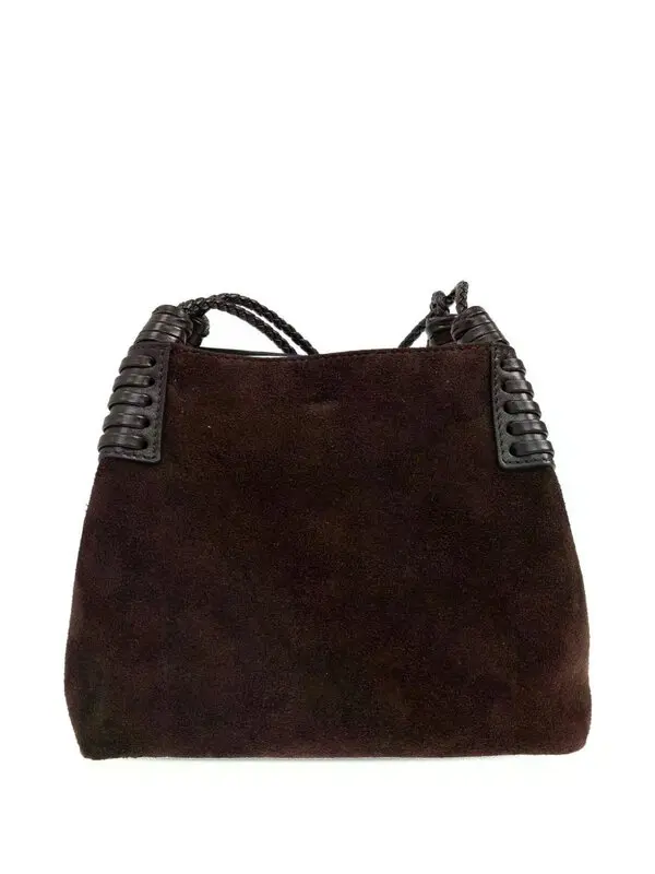 Etro Suede Shoulder Bag - Brown